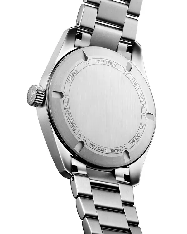 LONGINES Spirit Pilot Watch, 39mm - Black/silver