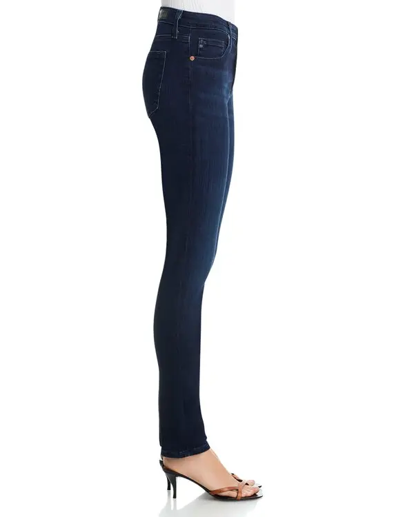 Ag Mid Rise Cigarette Jeans - Blue Dusk