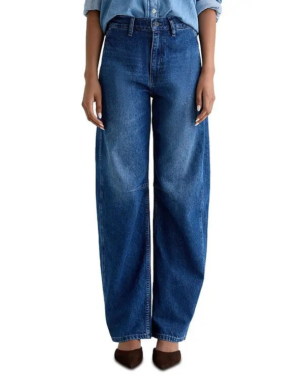 Ag Mercer High-rise Extended Jeans - Sidecar