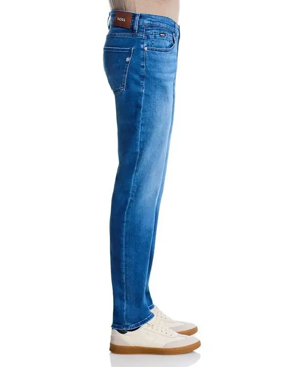 BOSS Maine Regular Fit Jeans - Medium Blue