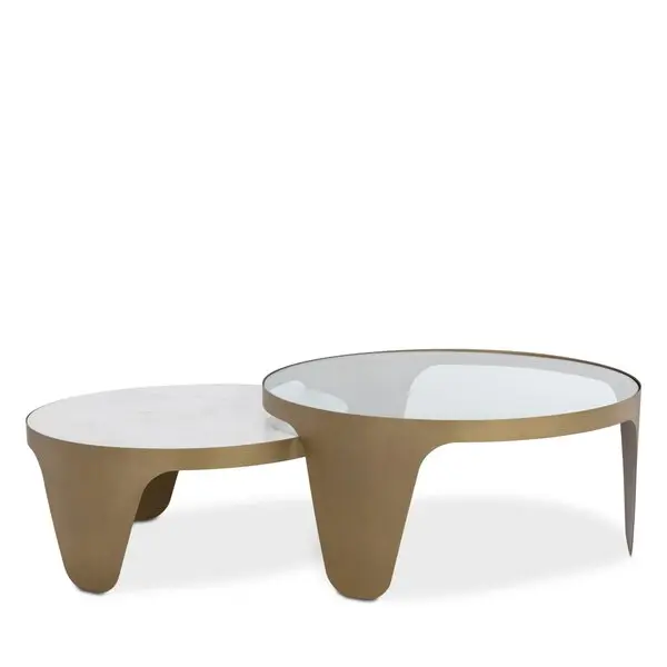 SUNPAN Mysaria 2 Piece Nesting Coffee Tables