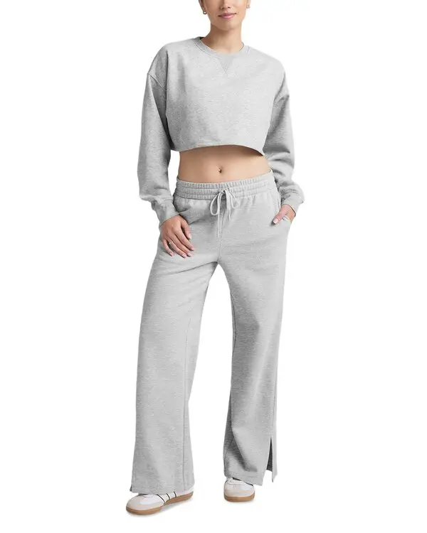 Beyond Yoga Luxe Fleece Cropped Sweatshirt