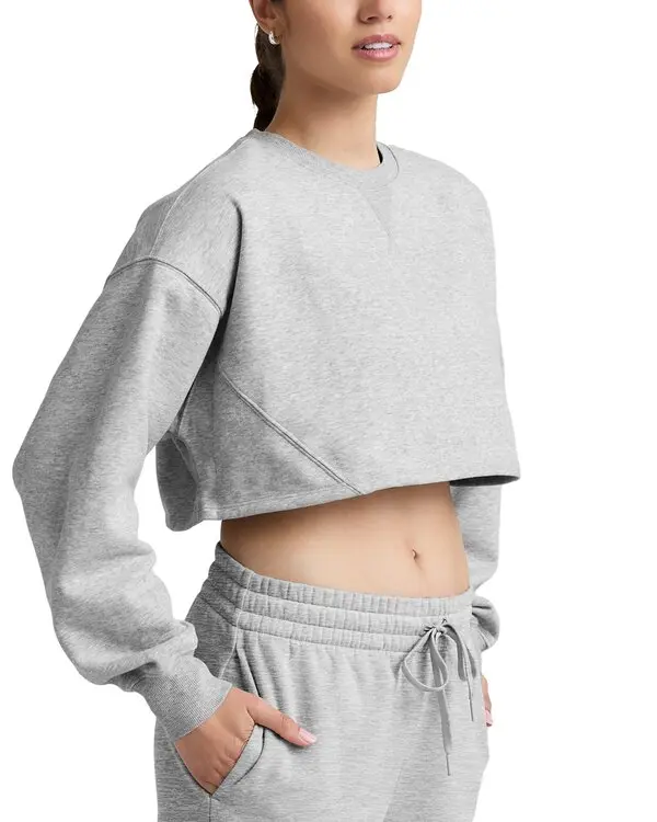 Beyond Yoga Luxe Fleece Cropped Sweatshirt