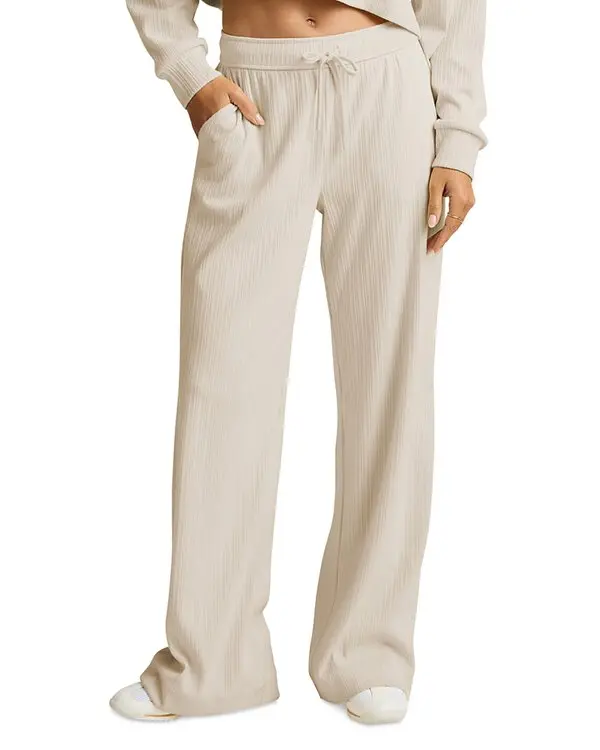 Beyond Yoga Breathe Easy Ribbed Pants
