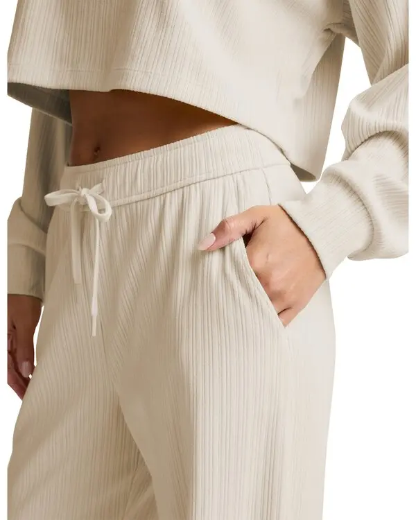 Beyond Yoga Breathe Easy Ribbed Pants