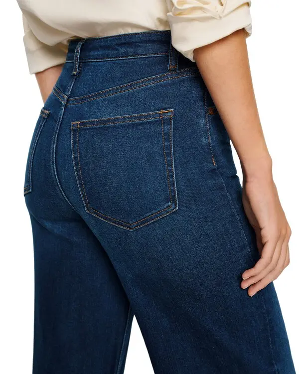 REFORMATION Bex High Rise Wide Leg Jeans - Wheeler