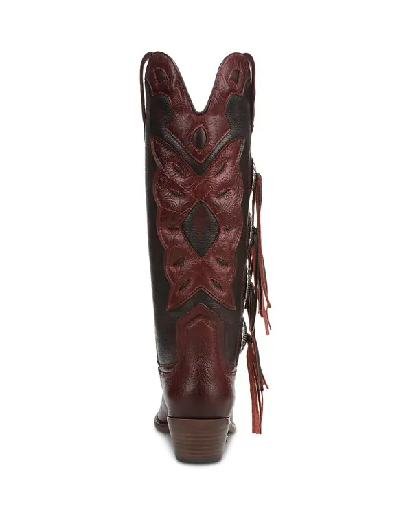 Sam Edelman Rhett Cowboy Boots - French Merlot