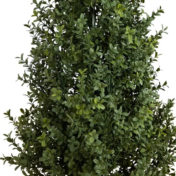NEARLY NATURAL 4' Uv Resistant Artificial Boxwood Topiary Tree