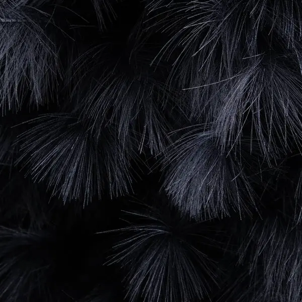 NEARLY NATURAL 6' Artificial Halloween Pampas Grass Christmas Tree