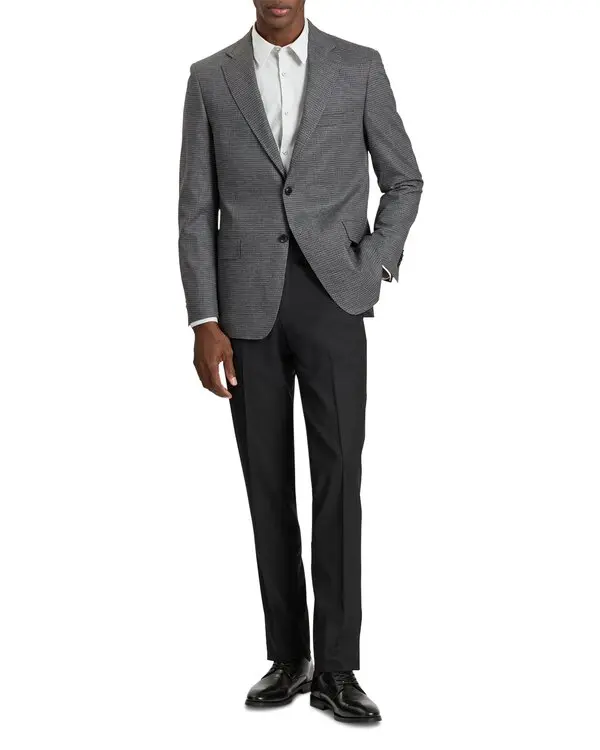 Ted Baker London Wellington Weave Modern Fit Suit Jacket - Grey