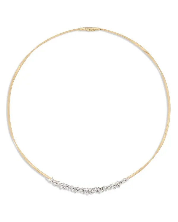 Marco Bicego Marrakech Diamond Collar Necklace - Yellow Gold