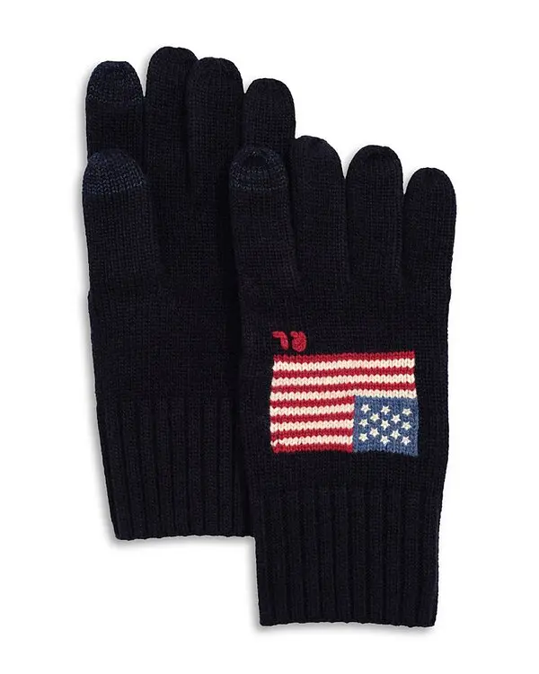 Polo Ralph Lauren Flag Gloves - Collection Navy