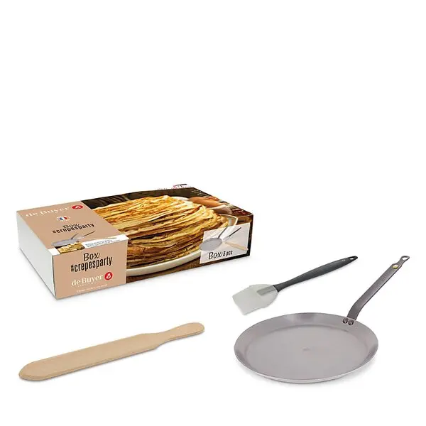 DE BUYER Crepe Making Set - Slate