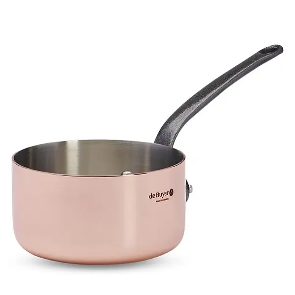 DE BUYER 0.8 Quart Saucepan - Copper