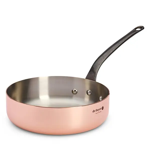 DE BUYER 3.3 Quart Saute Pan - Copper