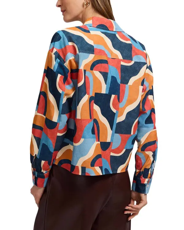 Foxcroft Marina Corduroy Shirt - Multi