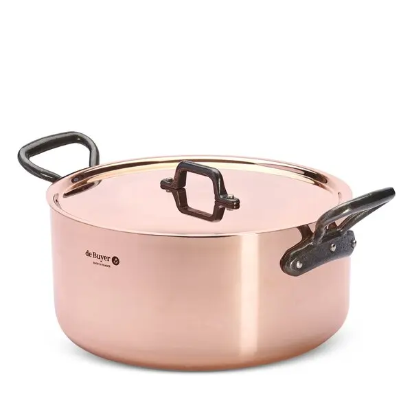 DE BUYER 8.5 Quart Covered Stew Pan