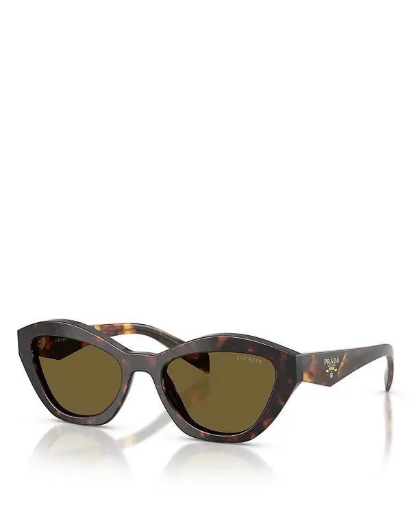 Prada Butterfly Sunglasses, 52mm - Dark Brown