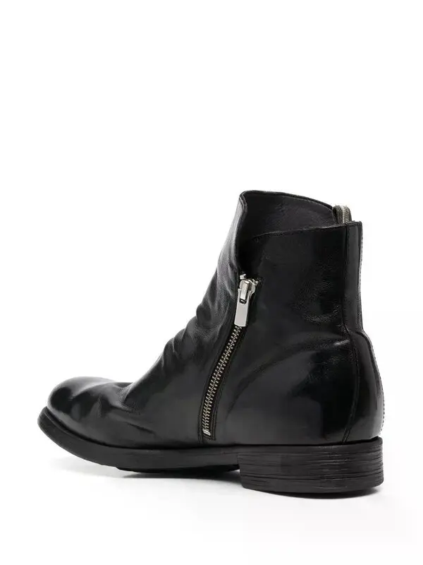 Officine Creative Leather Ankle Boots