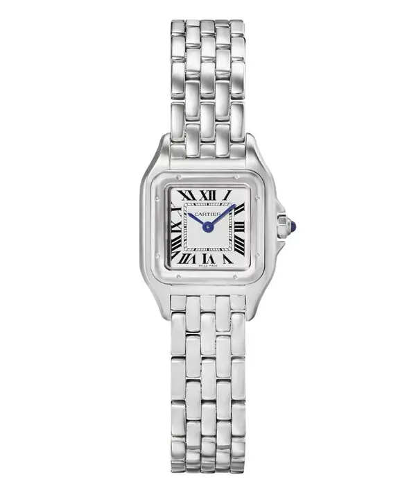 CARTIER Panthère De 23mm Stainless Steel Watch - Gray