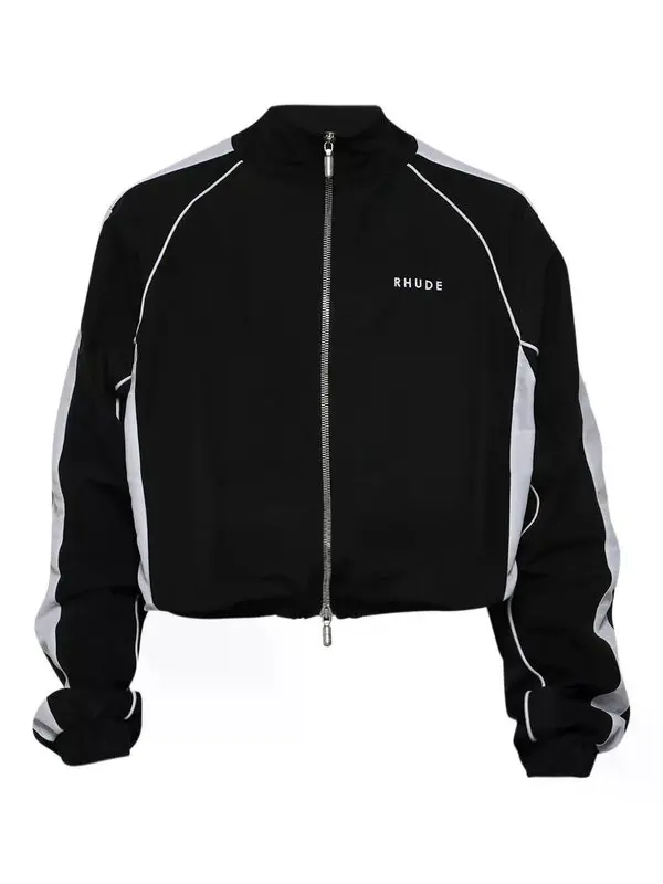 Rhude Ramona Piping Sports Jacket - Black