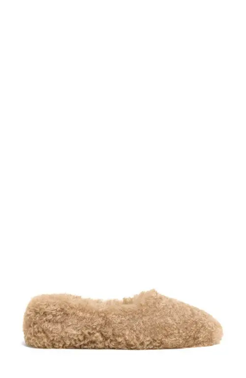 Apparis Magda Pluche™ Ballet Slipper - Camel