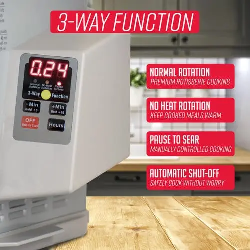 RONCO Digital Rotisserie Oven