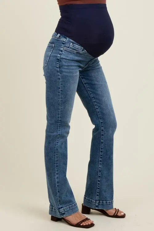 PINKBLUSH Maternity Bootcut Jeans