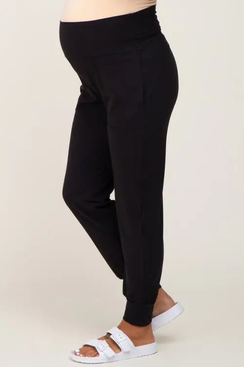 PINKBLUSH Soft Joggers - Black