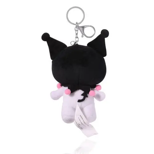 HELLO KITTY Kuromi Plush Bag Charm Keychain