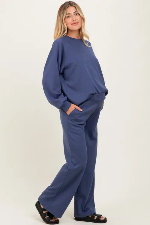 PINKBLUSH Crewneck Pullover Pant Set