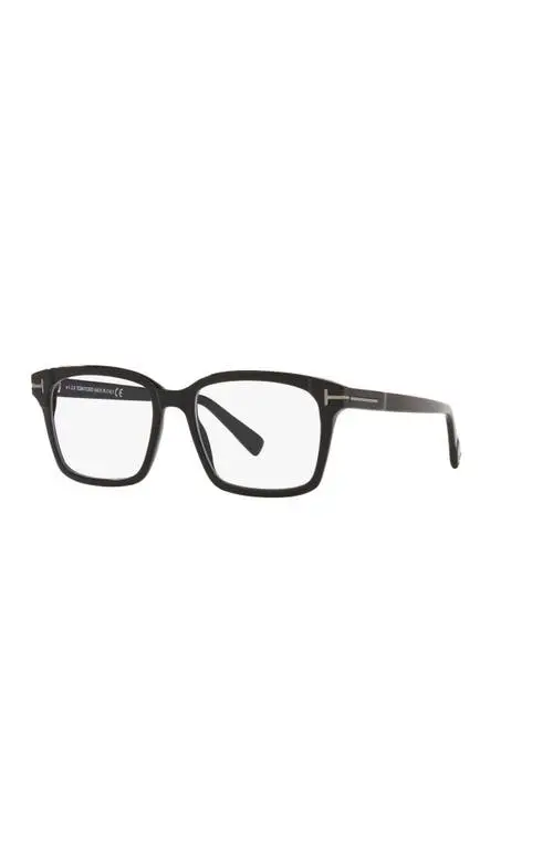 TOM FORD 54mm Square Optical Glasses - Black