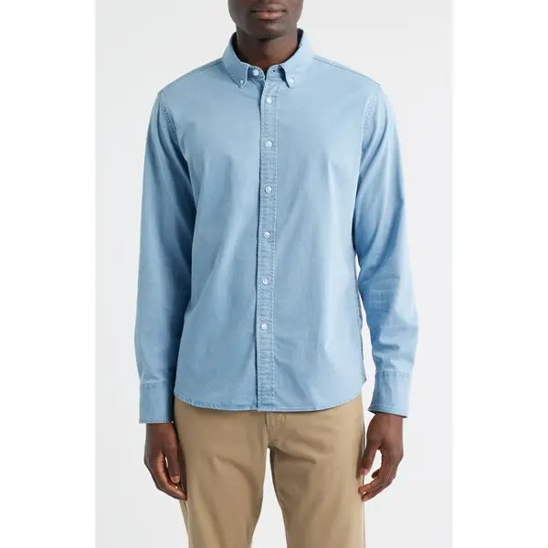 Mizzen+main Nash Chambray Button-down Shirt