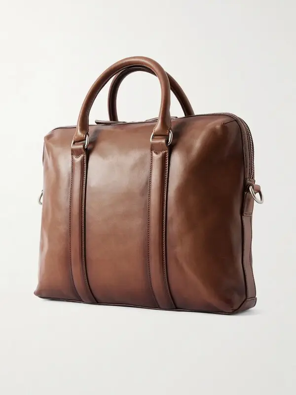 Officine Creative Leather Briefcase