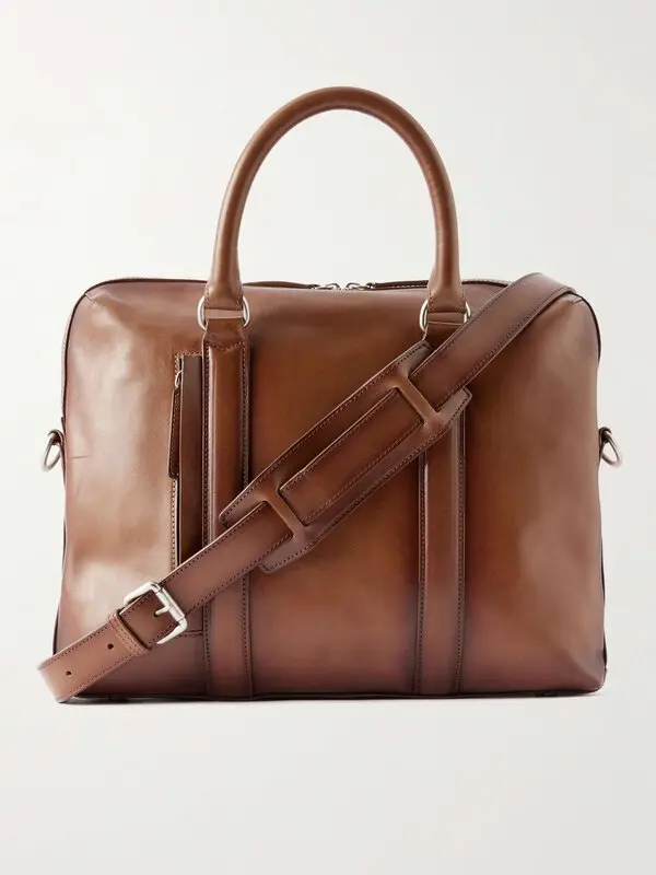 Officine Creative Leather Briefcase