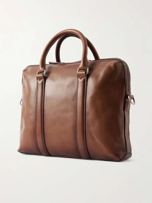 Officine Creative Leather Briefcase