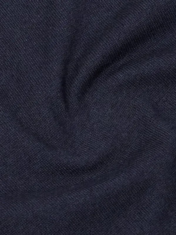 Canali Slim-fit Cashmere Sweater - Blue