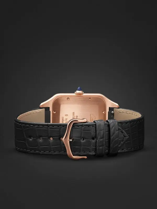 Cartier Santos-Dumont Extra-Large 18-Karat Rose Gold And  display picture 1
