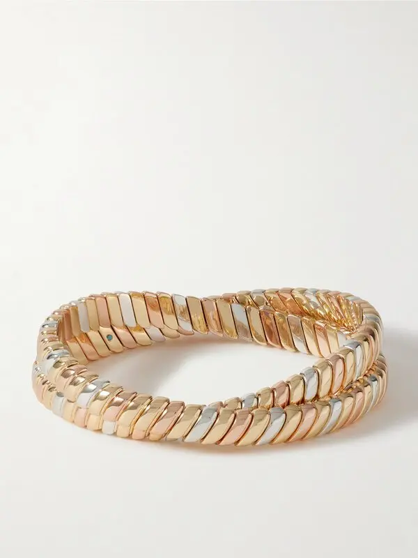 ROXANNE ASSOULIN The Double Cobra Bracelet - Multi