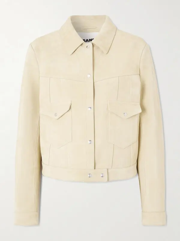 JIL SANDER Suede Jacket