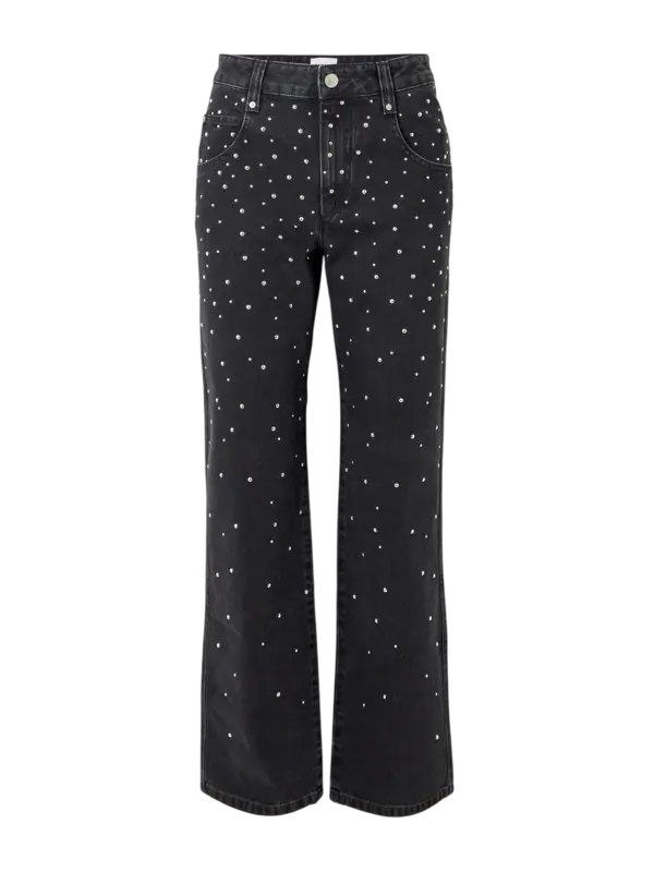 Isabel Marant Brinsa Studded High-rise Jeans