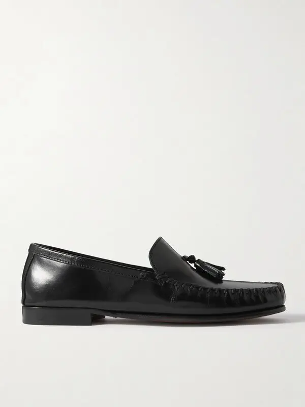 JAMIE HALLER Tasselo Tasseled Leather Loafers