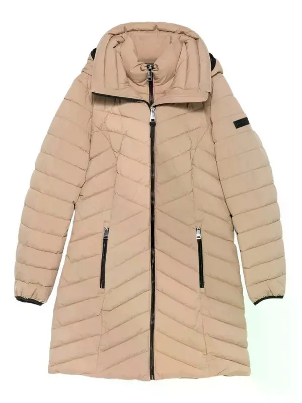 Dkny Quilted Hooded Parka