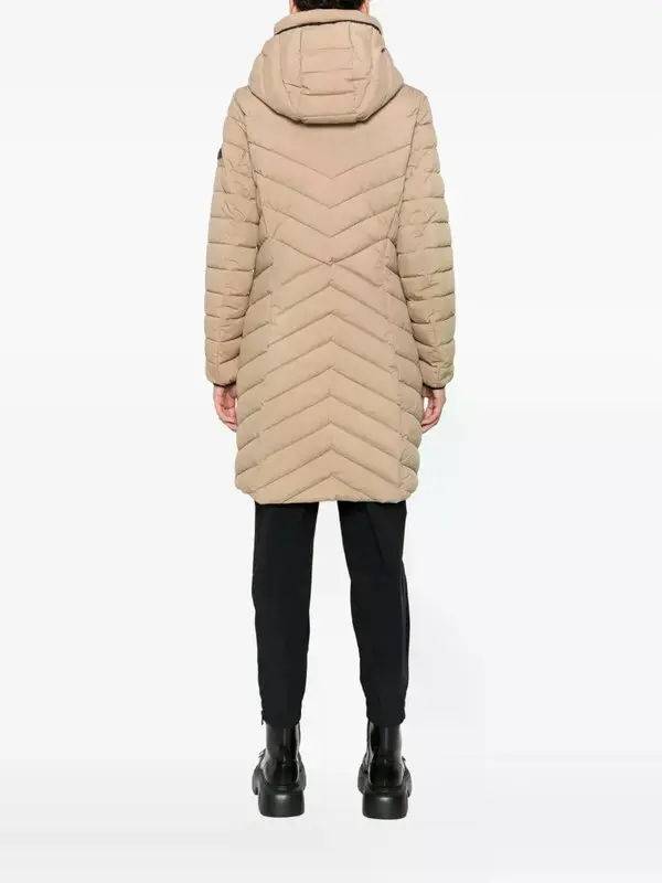 Dkny Quilted Hooded Parka