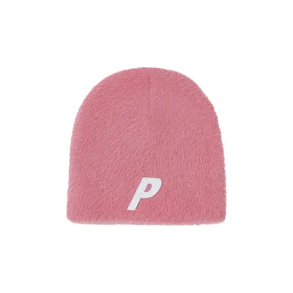 PALACE Faux Mohair Beanie - Pink