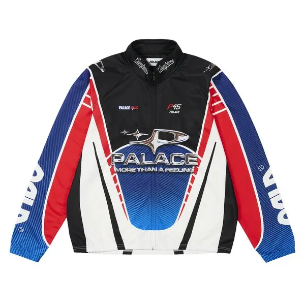PALACE Cycling Zip Jacket - Red