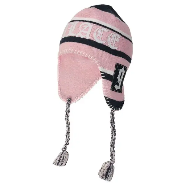 PALACE Union Peruvian Beanie - Pink