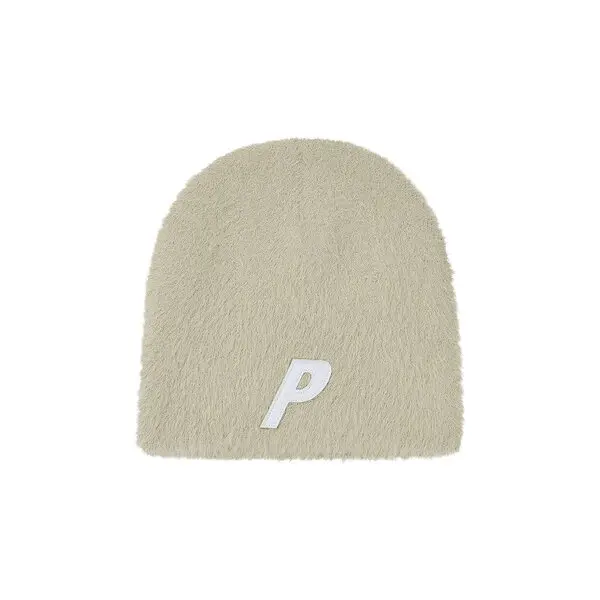PALACE Faux Mohair Beanie - Grey