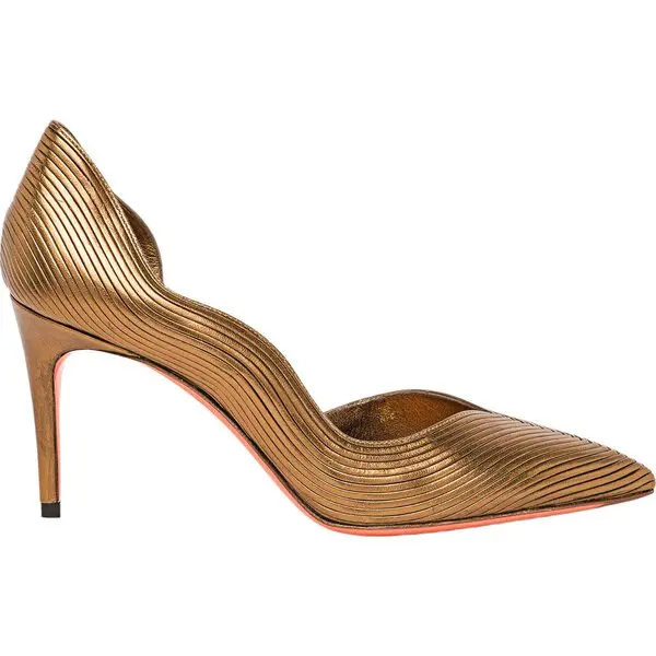 Santoni Leather High-heel Pump