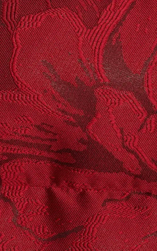 La DoubleJ La Comasca Mini Bomber - Jacquard Ruby Red